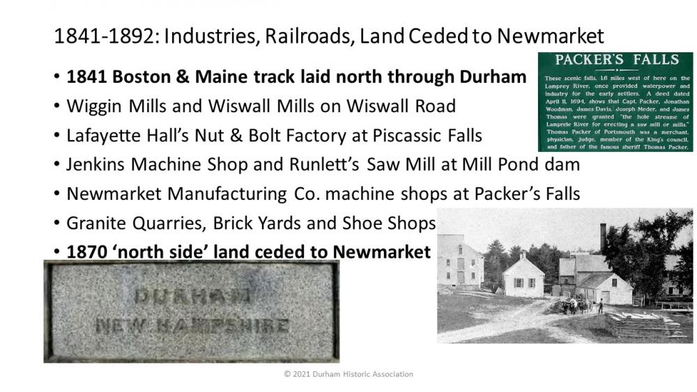 Historical Periods in the Development of Oyster River-Durham | The Town ...